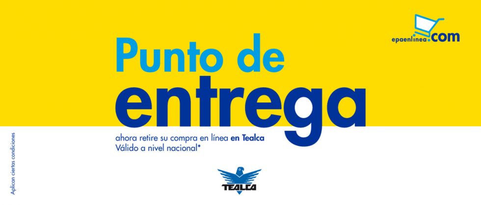Epa en Línea: Ahora las oficinas TEALCA son punto de entrega EPA - Tealca