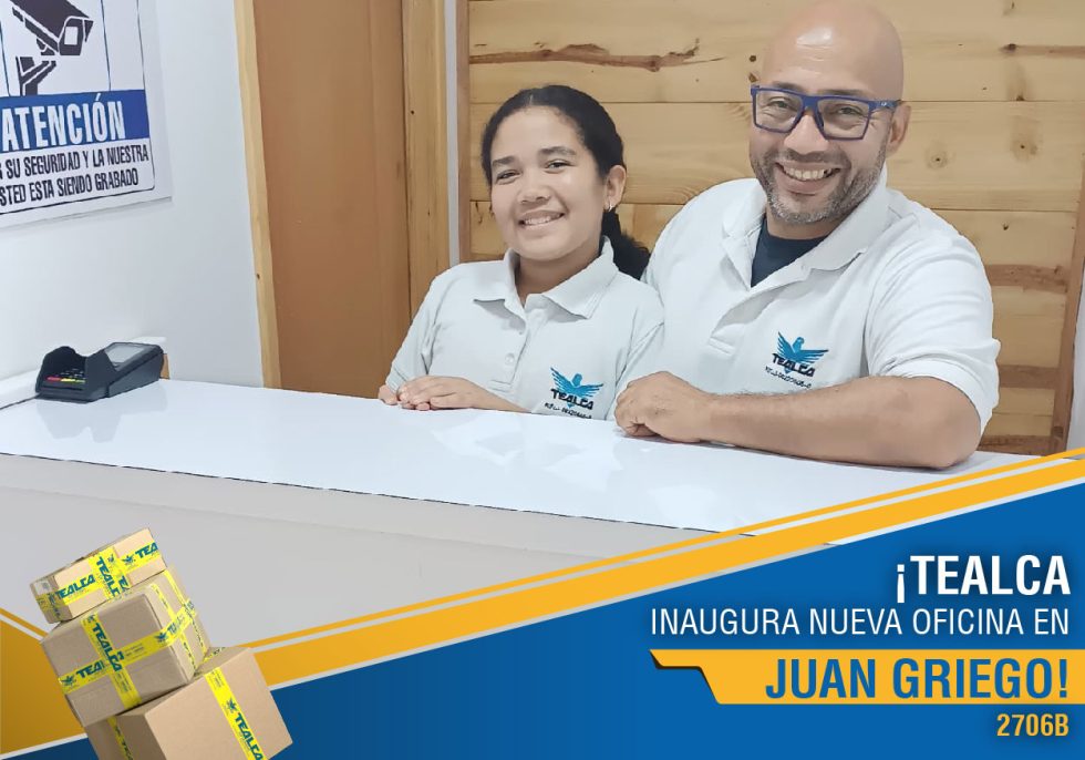 ¡Decimos presente en Juan Griego! Nueva tienda TEALCA para conectar ...